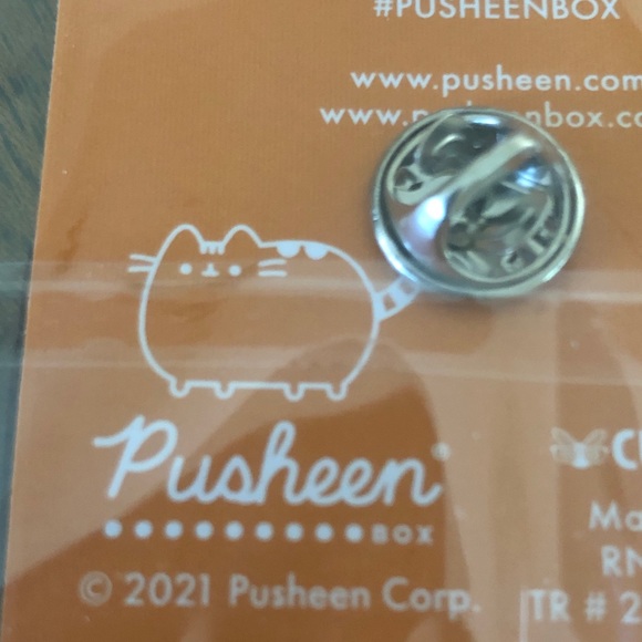 Pusheen | Jewelry | Nwt Pusheen Cat Box Enamel Pin Set Collectible ...